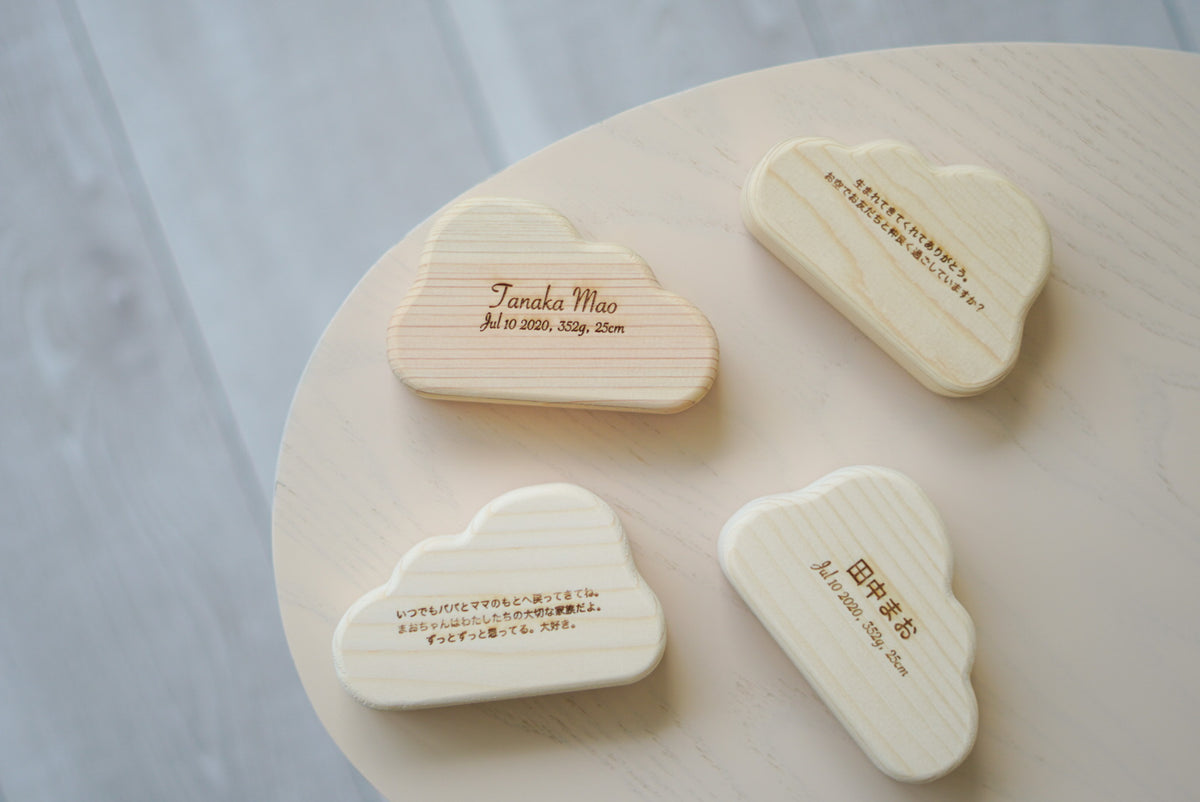 天使のネームプレート ~雲の上のキャンバス~ | Soramusubi お空の子どもたちへの贈りもの